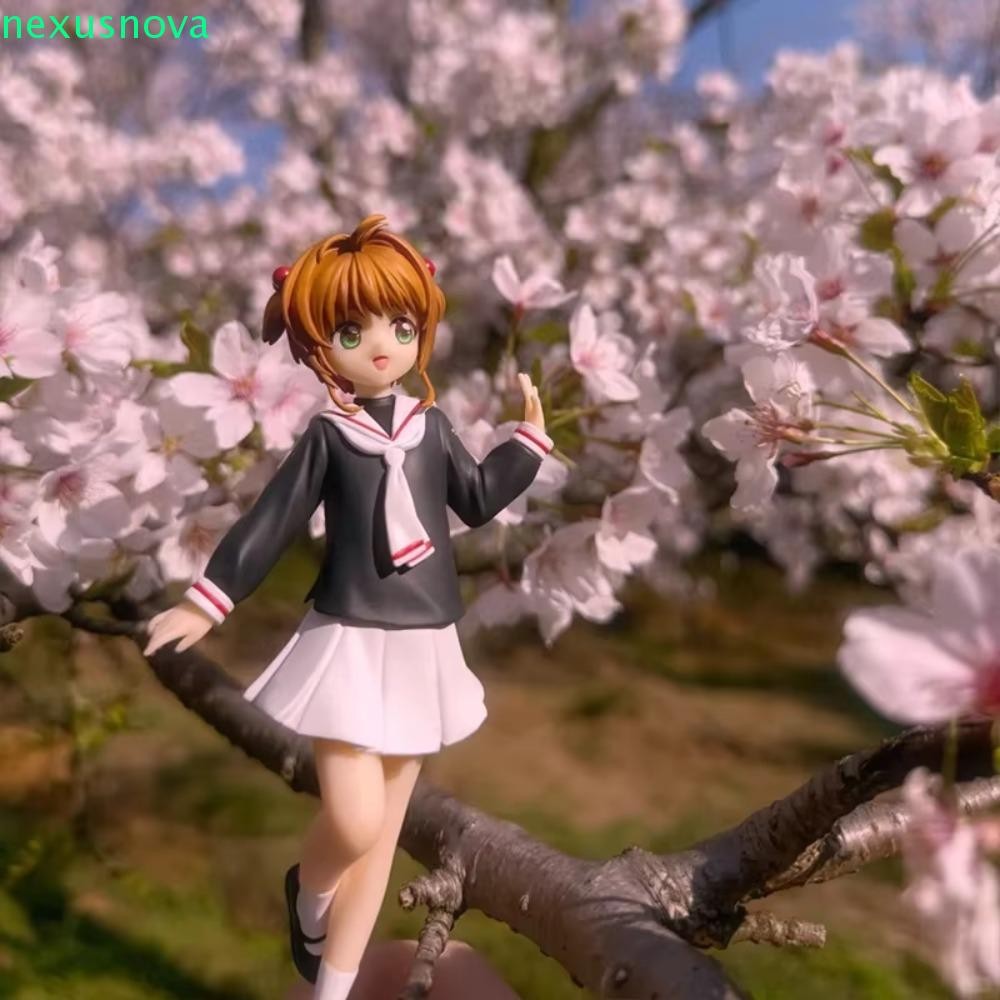 NEXUSNOVA การ์ด Captor Sakura Action Figure, Haruno Sakura PVC วัสดุ ...