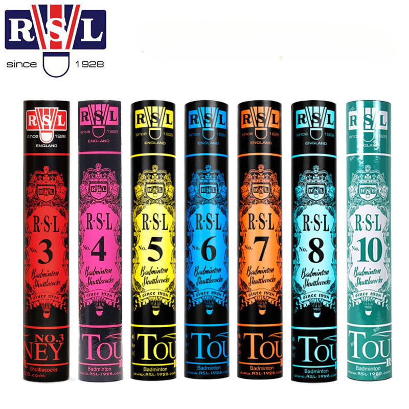 Rsl ลูกแบดมินตัน Goose Feather การแข่งขันลูกขนไก่ | Shopee Thailand