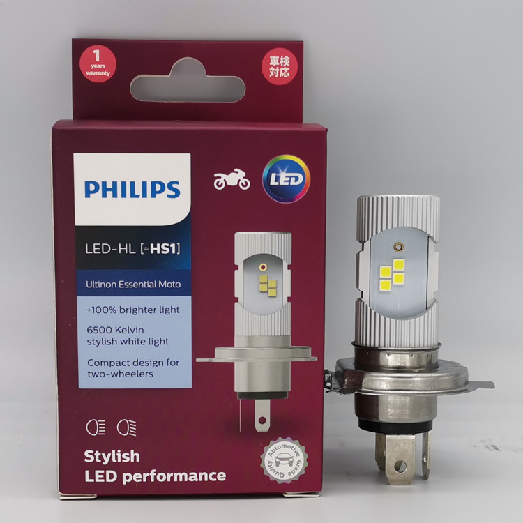 Philips PHILIPS LED HS1 11636UEMX1 12636 12V 6W หลอดไฟรถจักรยานยนต์สาม ...