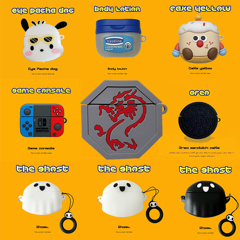 Case for Sony LinkBuds Open Protective Silicone Cute Cartoon Covers ...