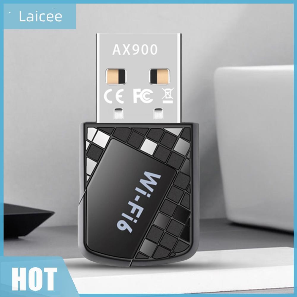 [Laicee.th] อะแดปเตอร์ Mini USB WiFi การ์ดเครือข่ายไร้สาย 900Mbps 2.4G และ 5Ghz WiFi Dongle ...
