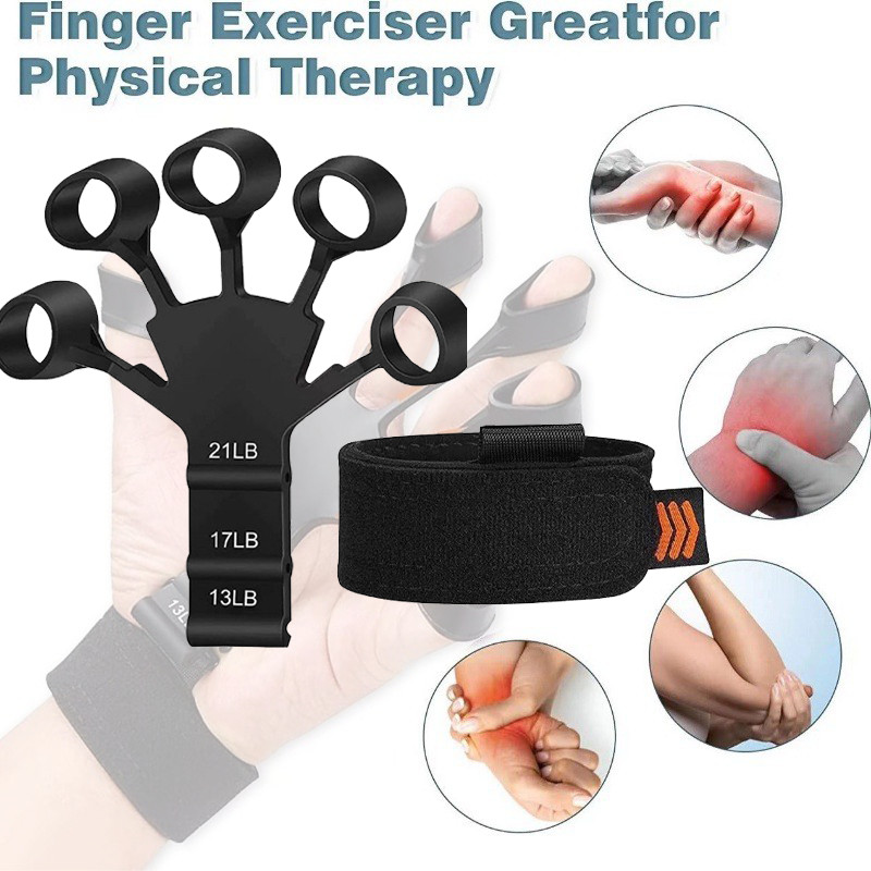 Finger Fitness 13-21 LB Finger Intensifier Grip Strength อุปกรณ์นิ้วมือ ...