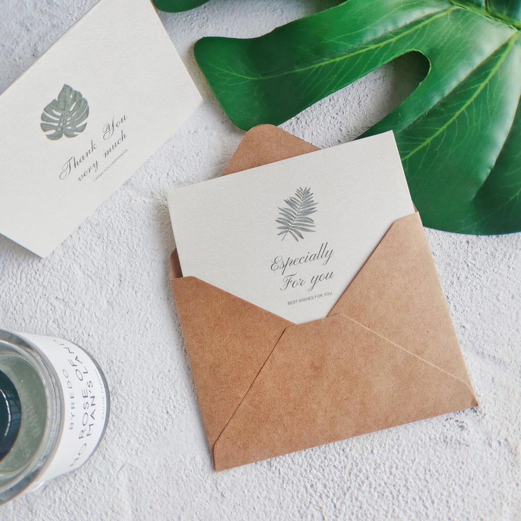 Little River Natural Style ins Plant Greeting Card ขอบคุณ Grateful ...