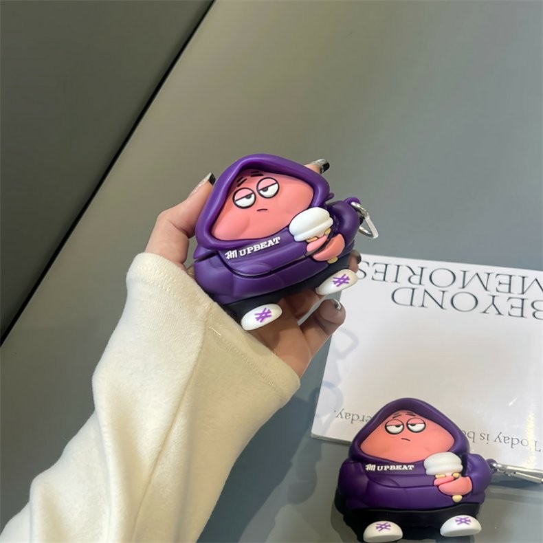 คุณภาพดี การ์ตูน Patrick Star Soft หูฟังป้องกันกรณีสําหรับ Anker ...