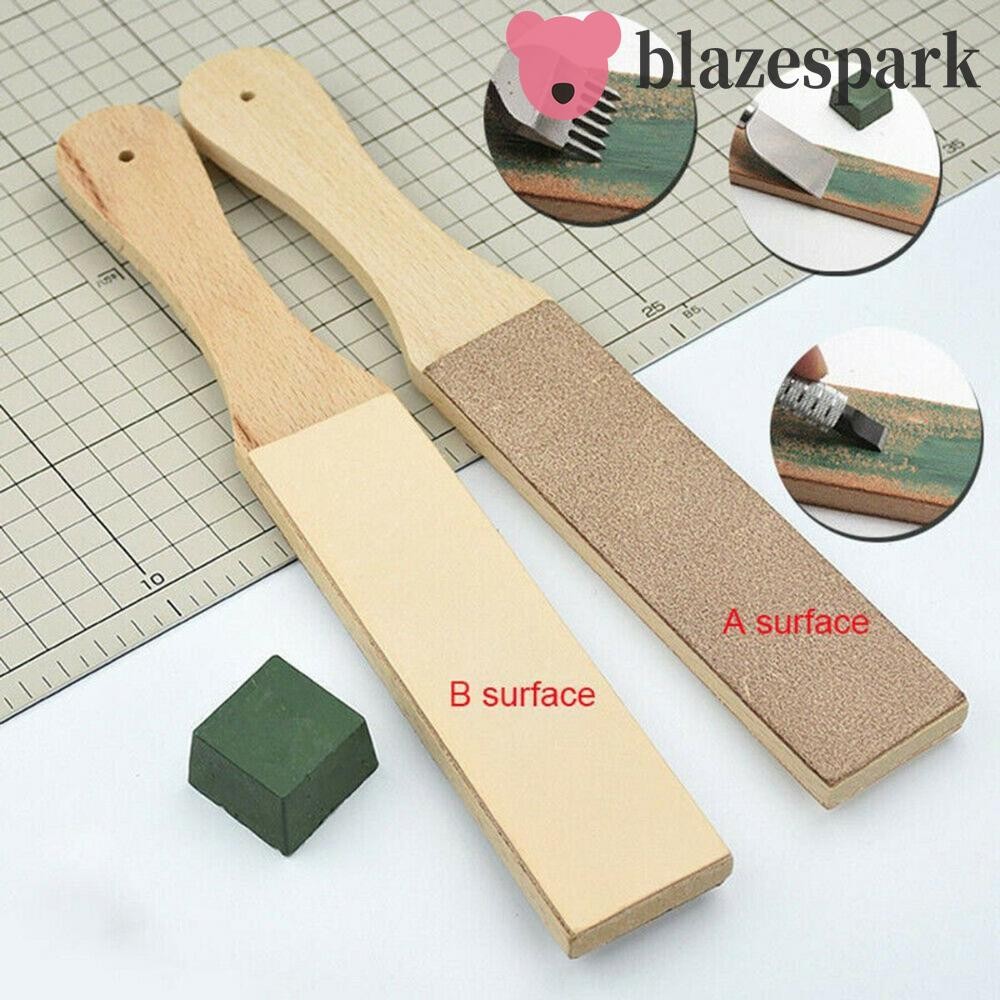 Blazespark Dual Sided Shaving Paste Blade มีดโกน Handcraft เครื่องมือขัด | Shopee Thailand
