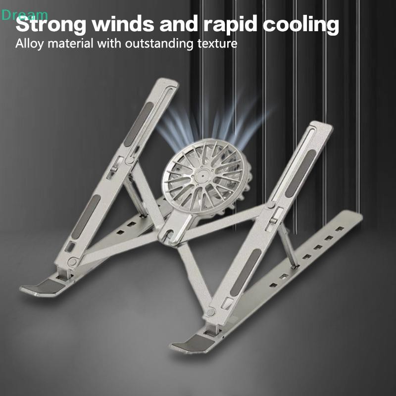 แล็ปท็อปCoolerขาตั้งโน้ตบุ๊คแบบพับได้Cooler Cooling Padขาตั้งแบบพกพา ...
