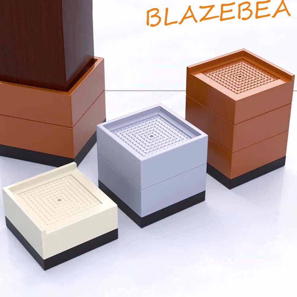 BLAZEBEA เฟอร์นิเจอร์ขา Pad โซฟาทนทาน 4 ชิ้น Heavy Duty Anti Noisy เตียง Riser | Shopee Thailand