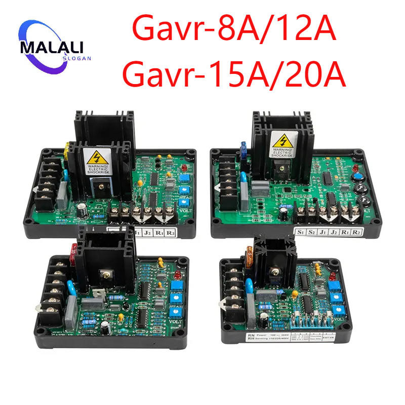 GAVR-20A GAVR-12A GAVR-15A GAVR-8A Universal AVR เครื่องกําเนิดไฟฟ้าปรับแรงดันไฟฟ้าอัตโนมัติ ...