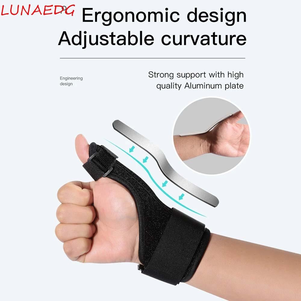Lunaedge พยุงมือหักนิ้วสายรัดรั้งข้อมือสนับสนุนข้ออักเสบสายรัดข้อมือ Carpal Protector ผู้ถือนิ้ว ...