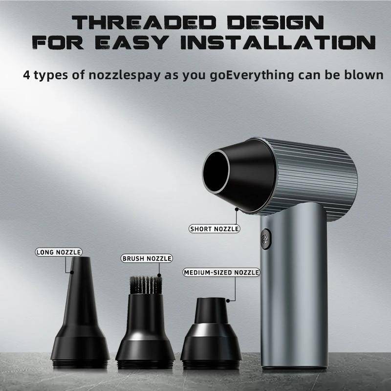 X7 Mini Turbo พัดลม 45 M/S อุตสาหกรรมท่อมอเตอร์ไร้แปรง 90000 RPM มือถือ ...