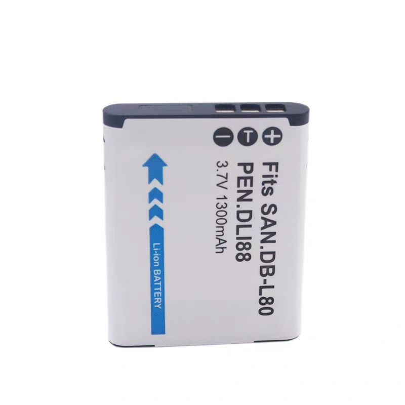Sanyo DB-L80 / DLI88 แบตเตอรี่กล้อง & เครื่องชาร์จแบตเตอรี่ เครื่อง ...
