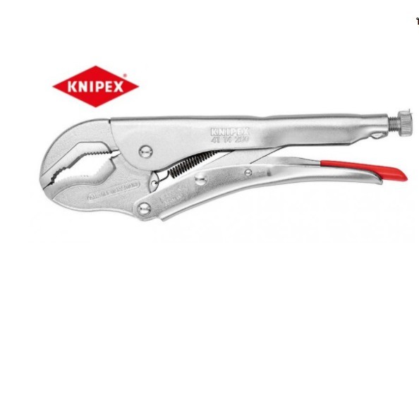 คีม ปากคีบสำหรับการยึดเกาะ KNIPEX NO.41 14 250 Grlip Pliers (250mm.) Factory Gear By Gear Garage ...