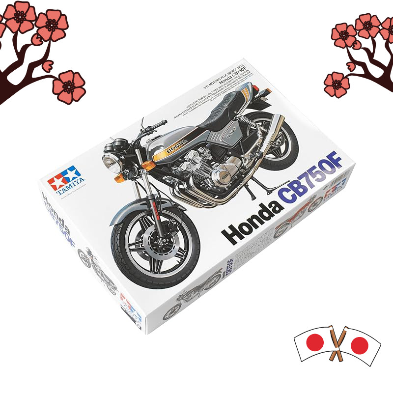 Tamiya 1/12 Motorcycle Series No. 6 Honda CB750F Plastic Model 14006 | Shopee Thailand