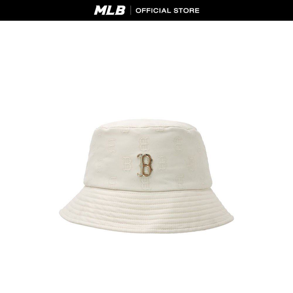 MLB หมวกบักเก็ต ยูนิเซ็กส์ Jacquard Embo Monogram รุ่น 3AHTM014N 43CRD ...