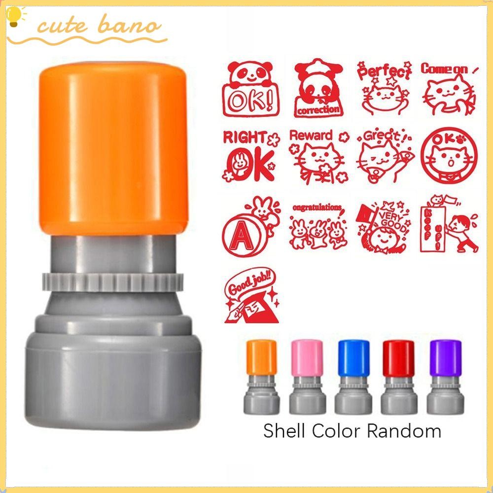 Bano1 Emotics Seal, Scrapbooking Seal อุปกรณ์ครูครู Encourage แสตมป์, DIY สรรเสริญ Emotics ...