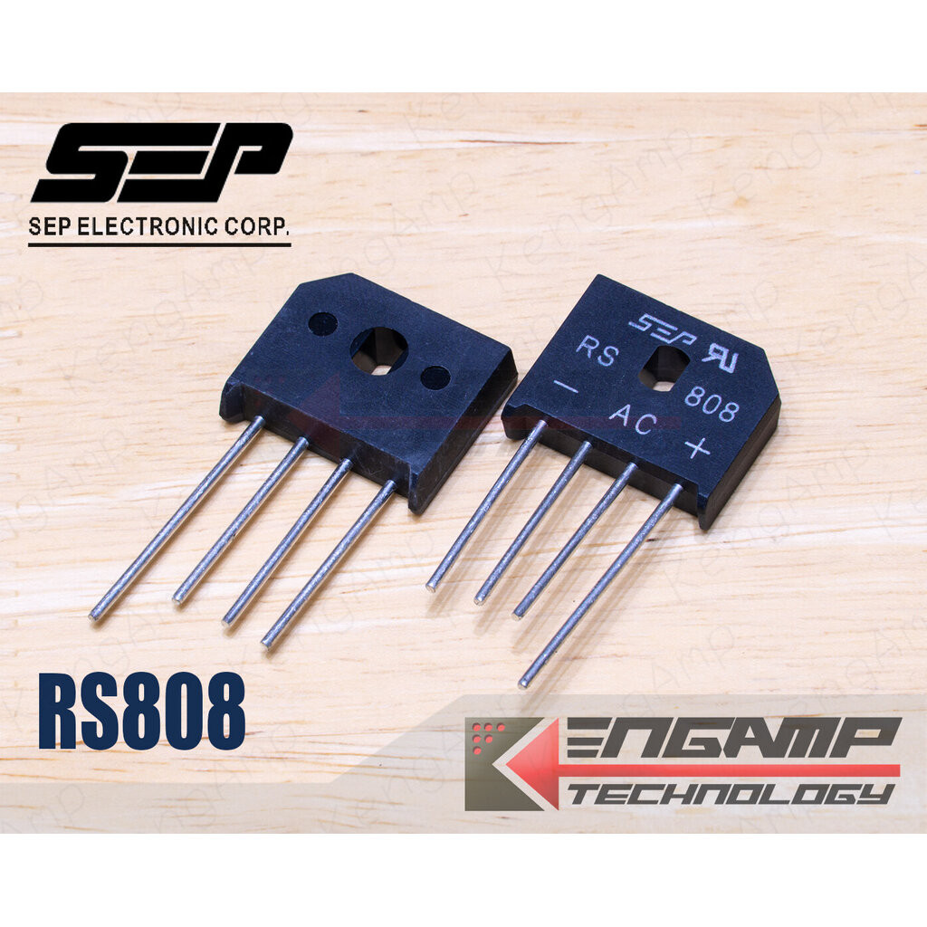 (1ตัว) RS808 SEP Bridge DIOD 8A 800V | Shopee Thailand