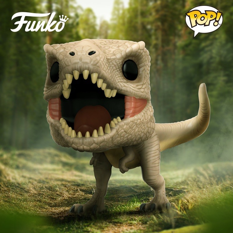 [คลังสินค้าพร้อม] Funko POP Jurassic Dinosaur Toy World Tyrannosaurus ...