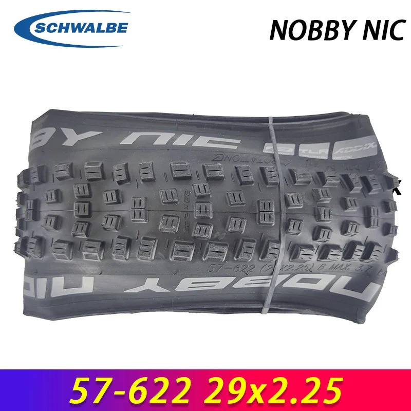 SCHWALBE Original NOBBY NIC ขนาด 29x2.25 ยางสำหรับจักรยาน MTB และการขี่ ...