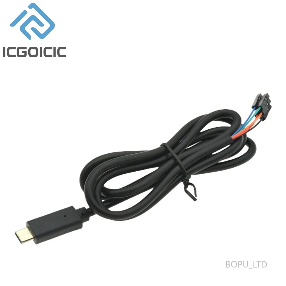 Type-C ถึง Serial 232 โทรศัพท์ USB ถึง TTL MAC OSX CH340 FT232 สาย OTG ...