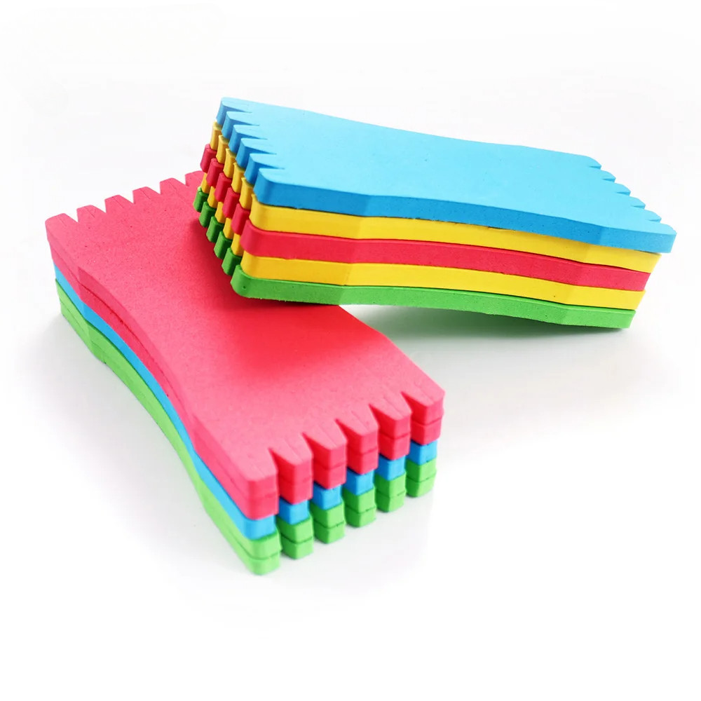 50 ชิ้นตกปลาโฟม Winding Board ฟองน้ํา Winding Board อุปกรณ์ตกปลาอุปกรณ์ ...