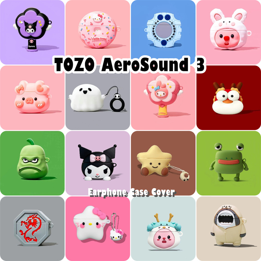ส่วนลดสําหรับ TOZO AeroSound 3 Case Casing Soft Silicone Headphone Case ...