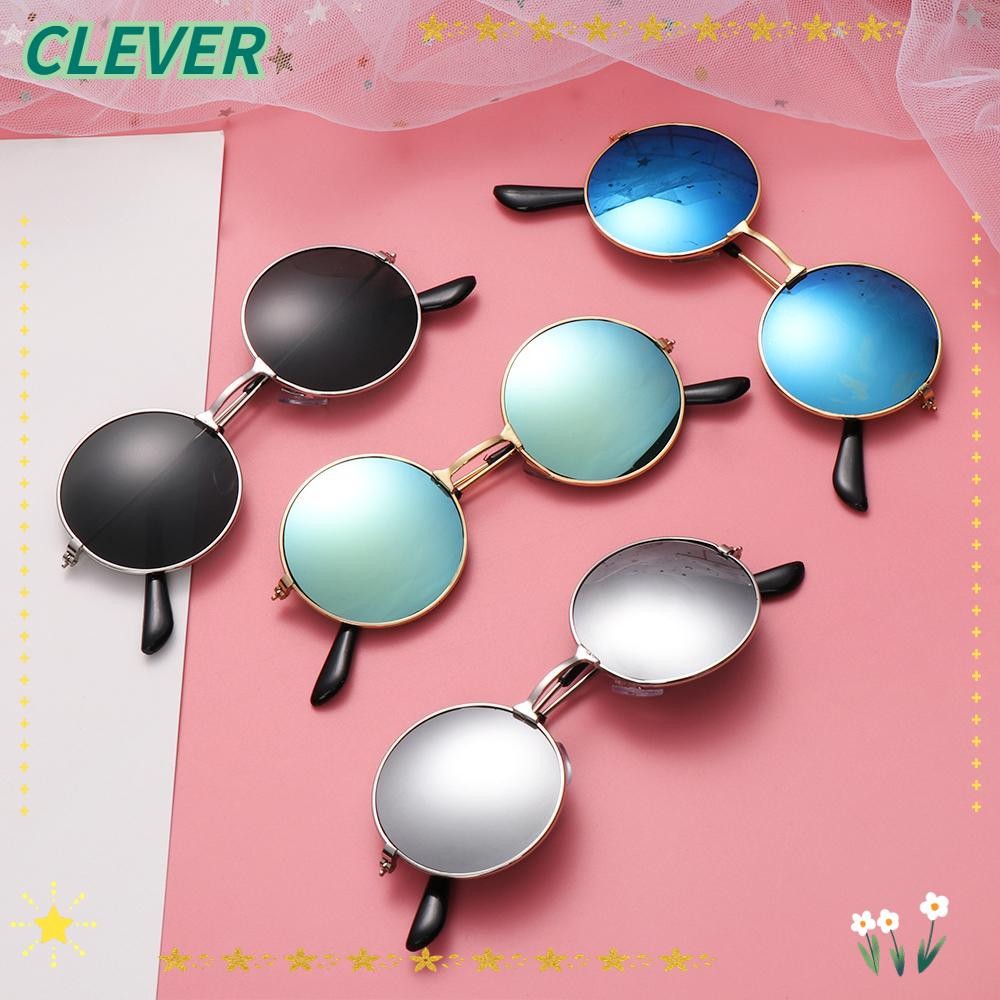 Clever 1 ชิ้นแว่นกันแดดเด็ก Cool แฟชั่นฟิล์มสีสะท้อนแสง Streetwear ...