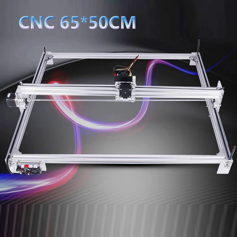 6550 CNC 2-Axis Engraving Machine Work Area 65*50cm TTL PMW Control 20w Laser Engraver DIY ...