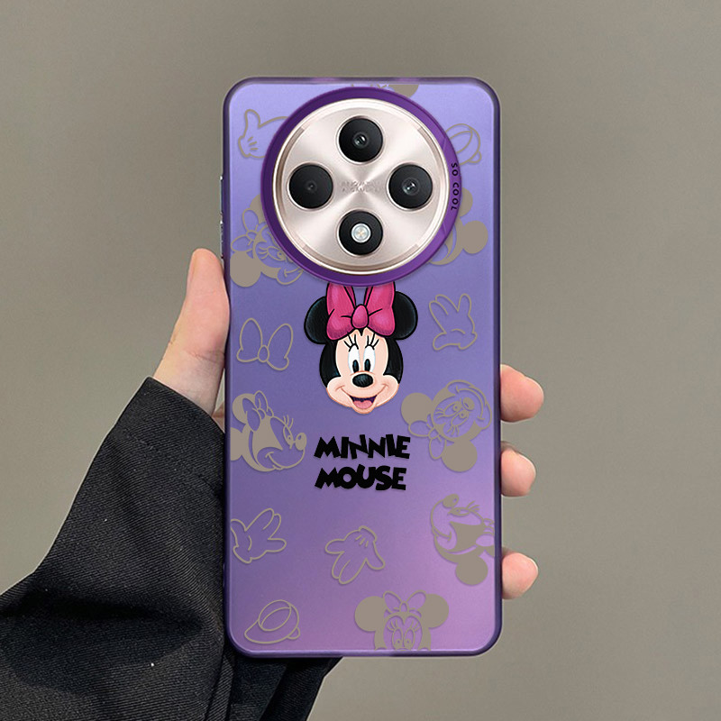 Oppo Find X8 Pro Find X 8 Smile Minnie เคสสีเงินสีกันกระแทกฝาหลังแบบ ...