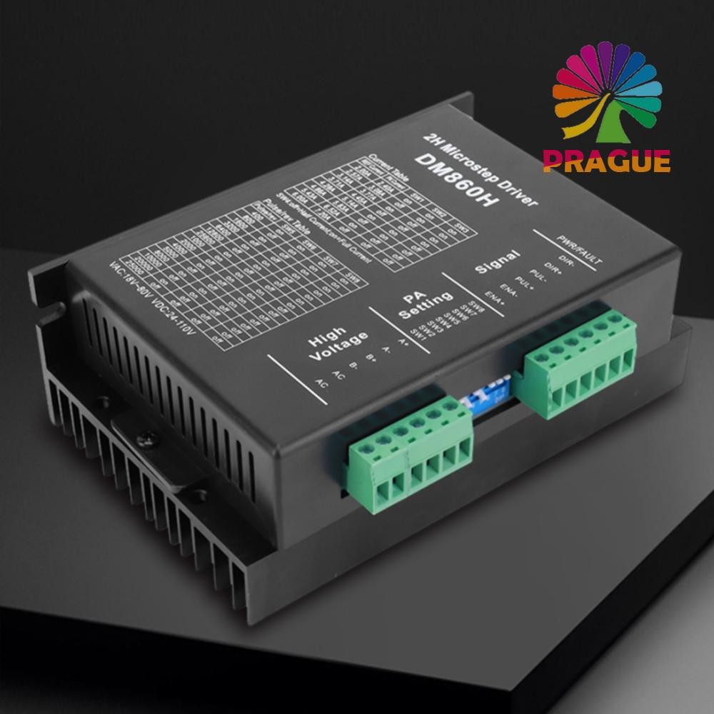 Dm860h DM860 ไดรฟ์ไมโครสเต็ป 2 เฟส Stepper Driver Fit สําหรับ Nema34 ...