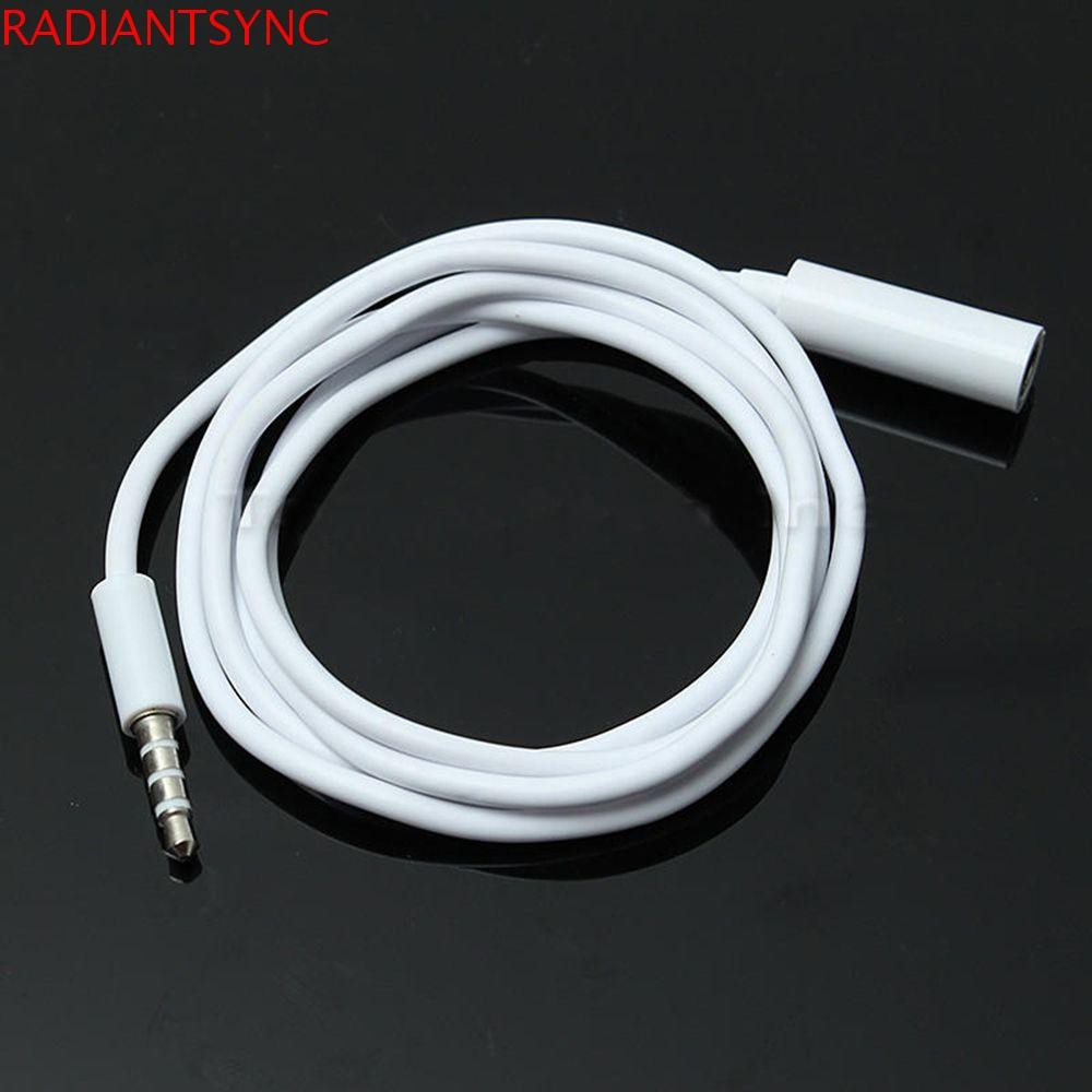 Radiantsync สายต่อ 1 เมตร 3.5 มม.ปฏิบัติชายหญิงสายหูฟังทนทาน M/F ปลั๊กเสียง | Shopee Thailand