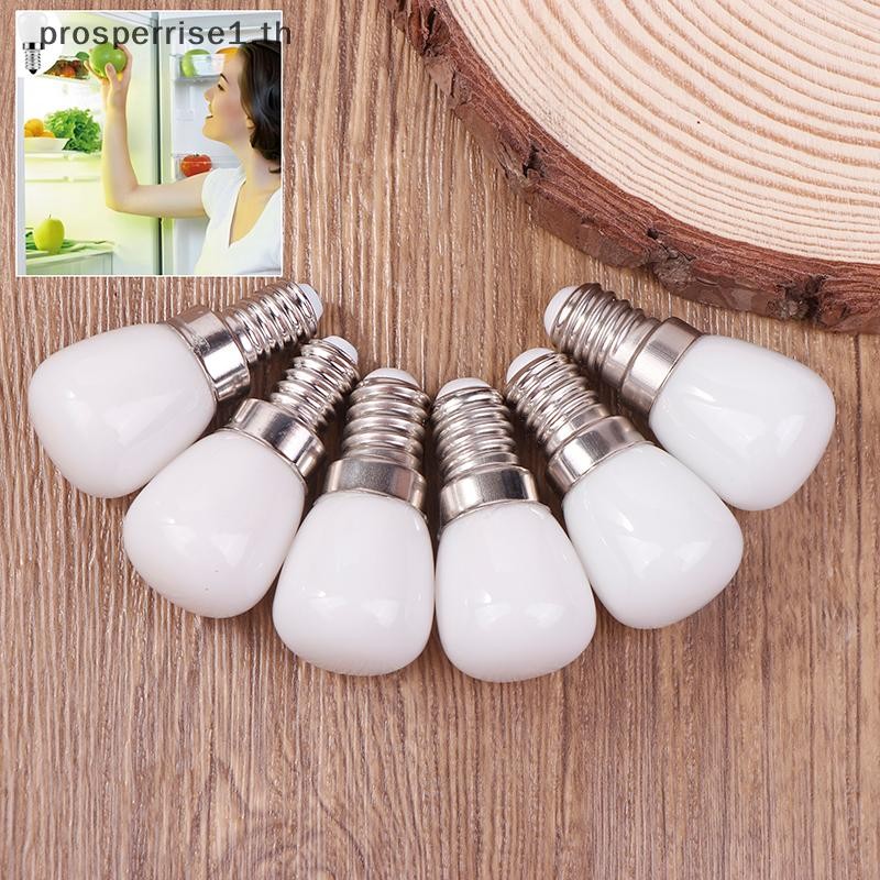 [PPTH] 2 ชิ้น E14/E12 หลอดไฟ 220V LED ตู้เย็นมินิโคมไฟเปลี่ยนตู้เย็นห้องครัวตู้แสดงไฟจักรเย็บผ้า ...