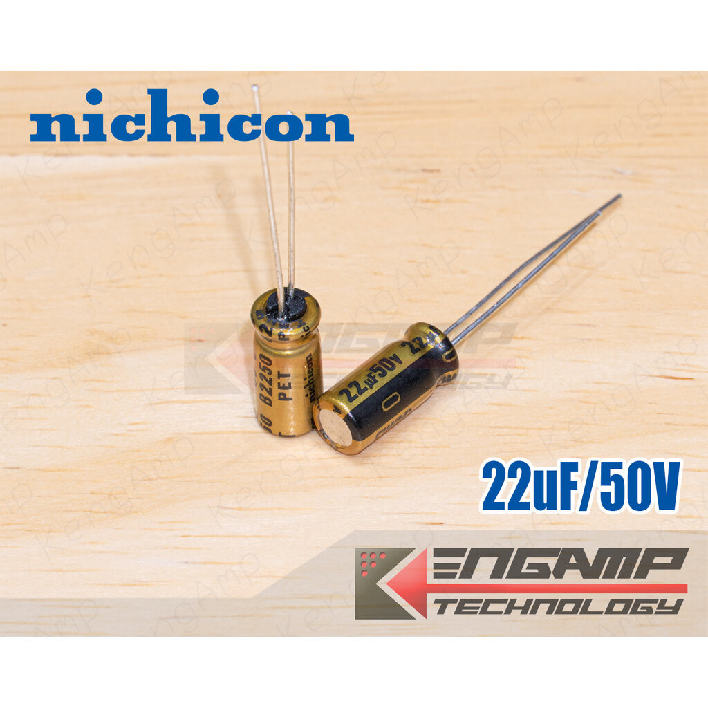 (10ตัว) [E-CAP] 22uF/50V 85 C Nichicon FW(M) 5x12mm P=2mm | Shopee Thailand