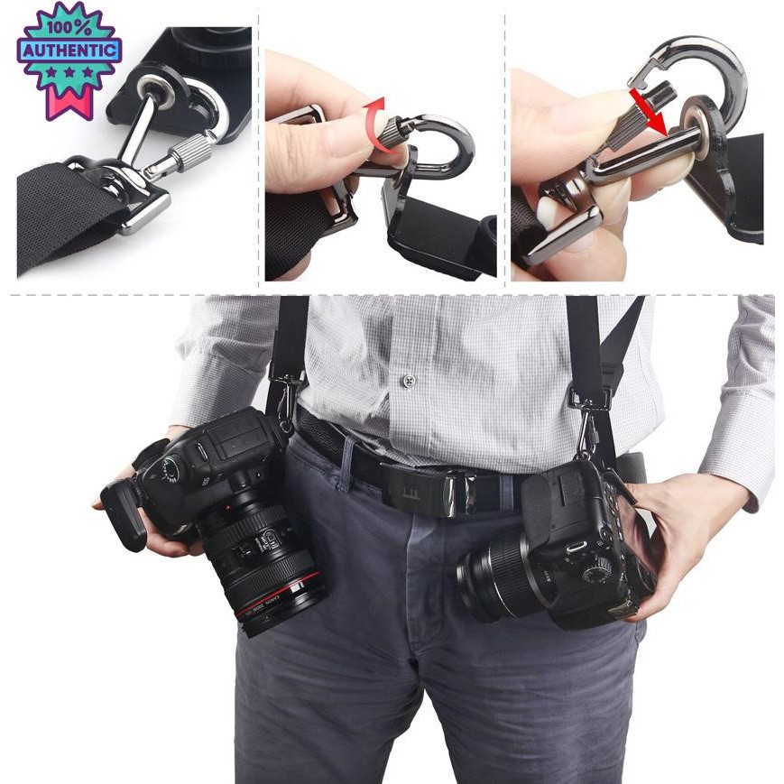 Caden K Quick Strap Double Shoulder สายคล้องไหล่แคู่ กล้อง Mirorless ...