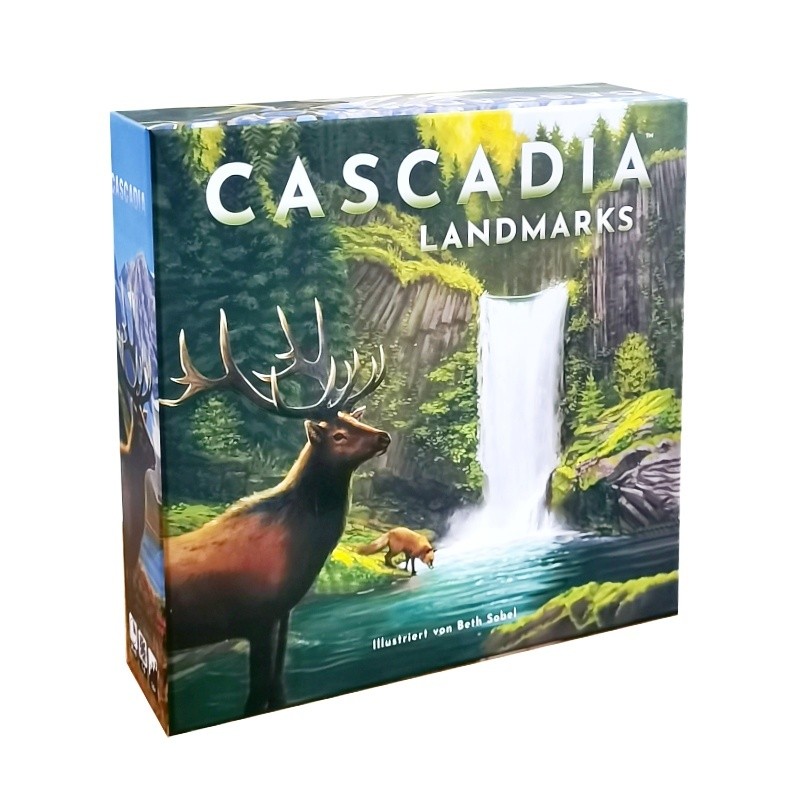 [Scale-78] เกมกระดาน Cascadia การเดินทางธรรมชาติ Cascia พร้อมอุปกรณ์ ...