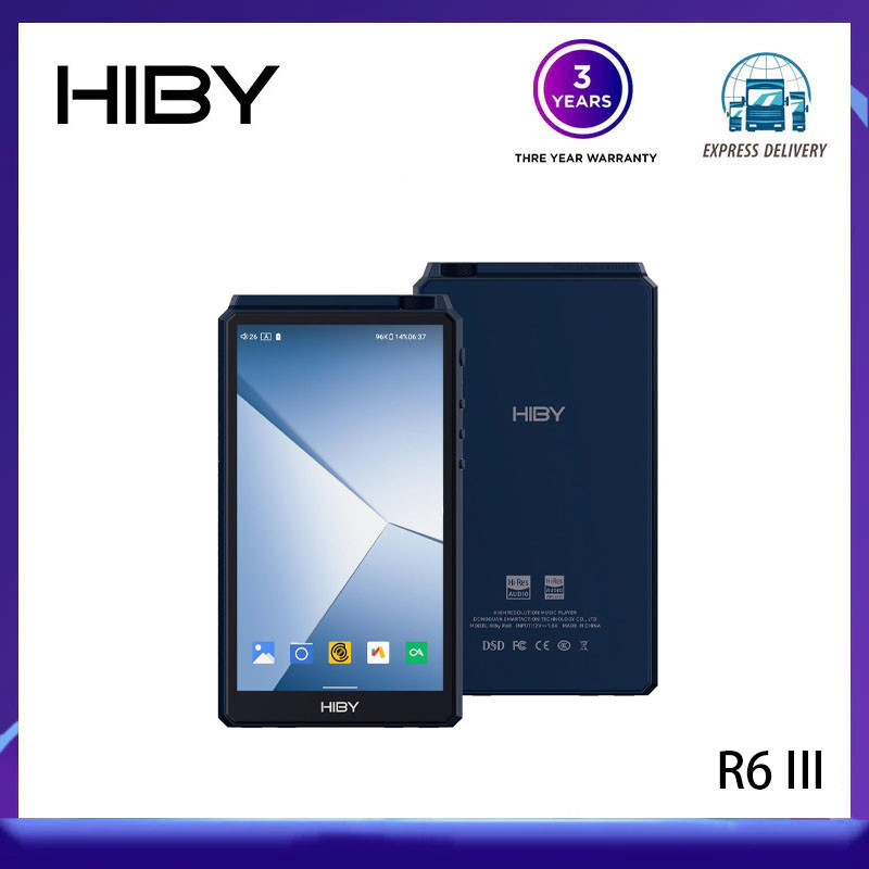 Hiby R6 III gen 3, เครื่องเล่นเสียงดิจิตอล: พร้อมเอาต์พุต Balanced 4.4 ...