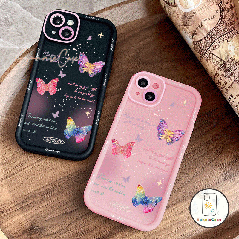 โครมา ผีเสื้อ สำหรับ เคส Redmi 19A 13C 12 10C 2C 9T A1 9C 9 10A NFC ...