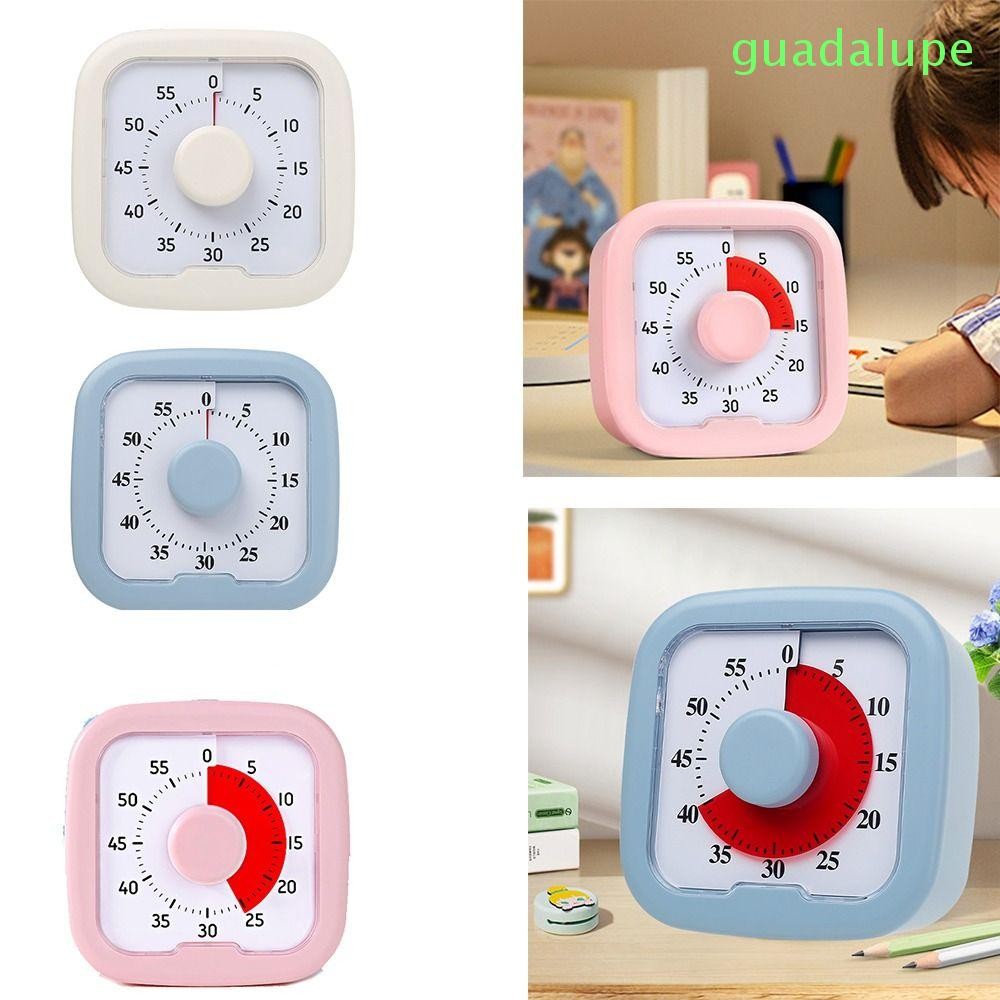 Guadalupe Visual Timer Silent 60 Mute Countdown Timer ภาพสะดวก Self