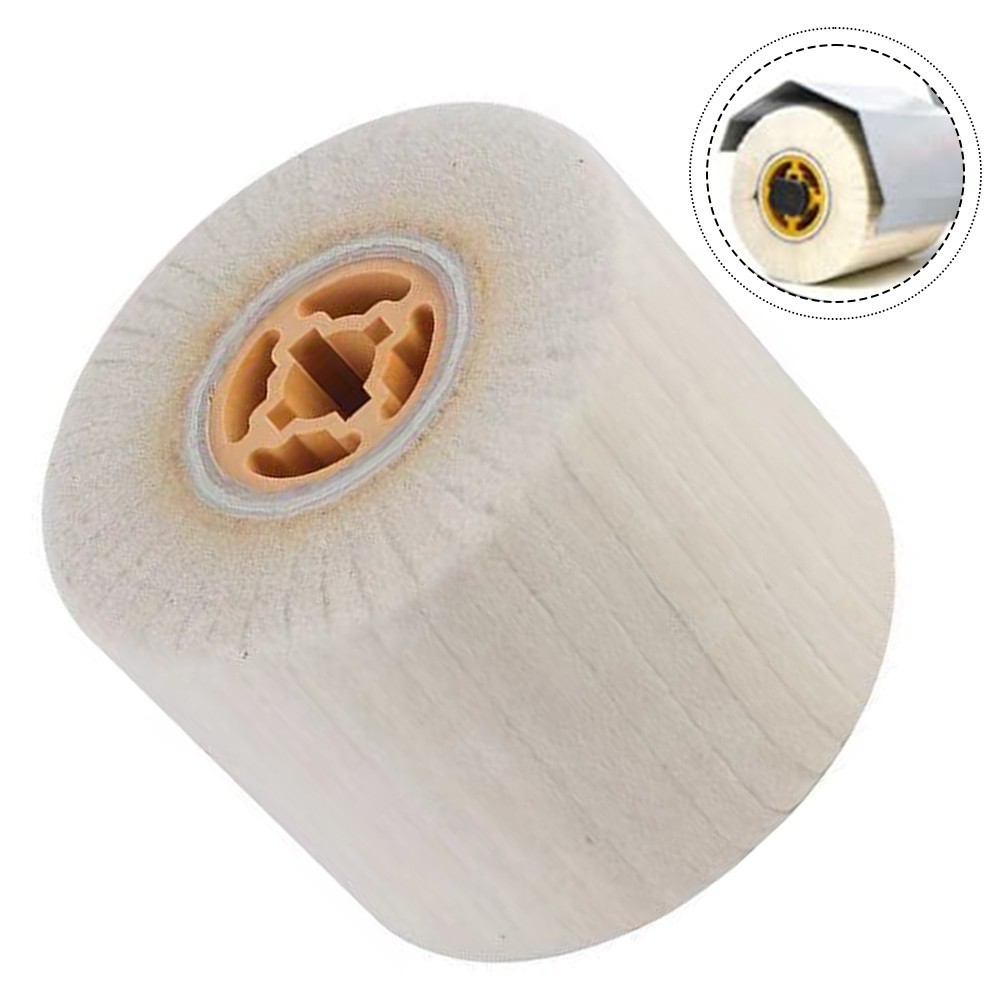 [สต็อก] Wool Felt Wire Drawing Wheel ล้อขัด Cross Lock Arbor Burnishing ...