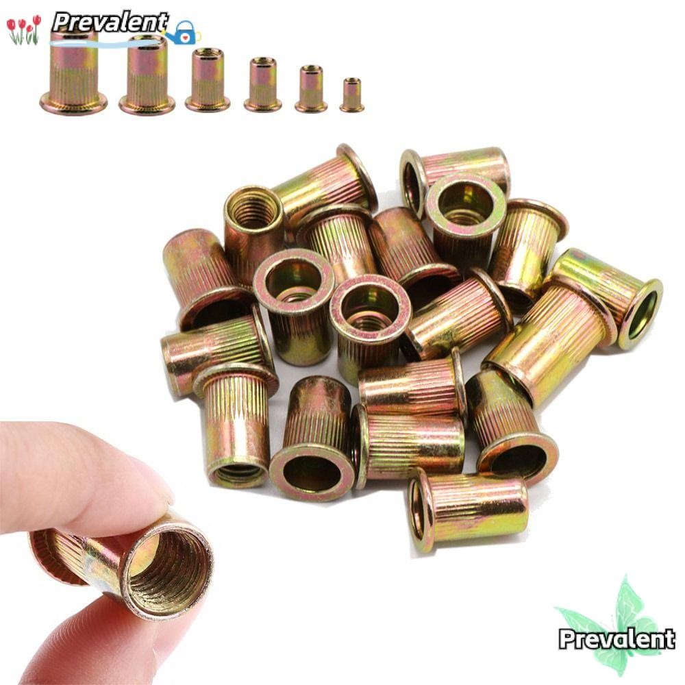 Preva 10pcs เหล็กคาร์บอน Rivnut, M3 M4 M5 M6 M8 M10 M12 ใส่ Nutsert ...