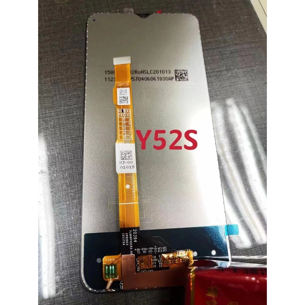หน้าจอที่เข้ากันได้กับ Vivo Y52S/Y53S/Y31S/iQOO Z5x/Z3 แบรนด์ใหม่ ประกอบใหม่ ทดสอบและจัดส่งแล้ว ...