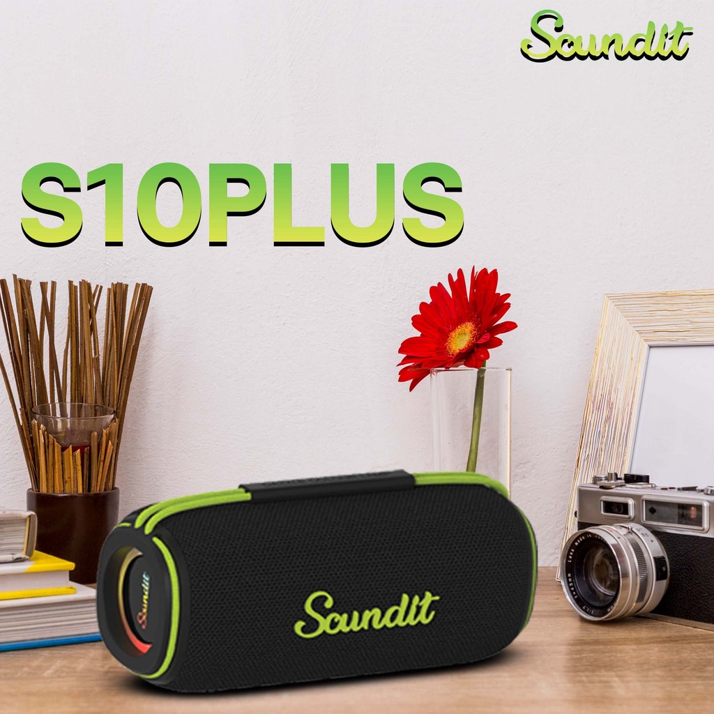 SOUNDIT S10 PLUS ลำโพงบลูทูธไร้สาย | Shopee Thailand
