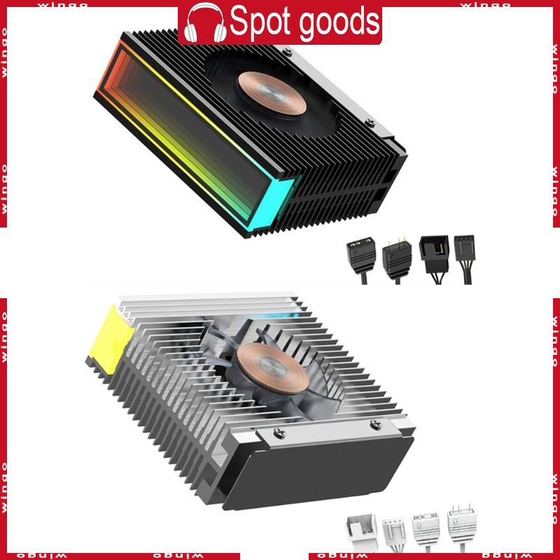 WIN M 2 SSD ฮีทซิงค์คูลเลอร์ ARGB ฮาร์ดดิสก์ระบายความร้อน SSD หม้อน้ํา ...