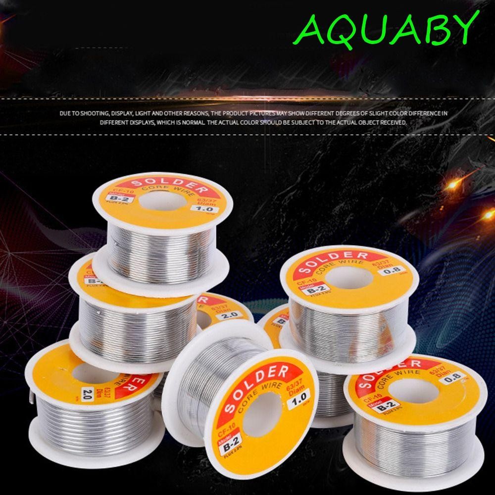 AQUABY ลวดเชื่อม, Rosin Core ทองแดงเหล็กนิกเกิลบัดกรีลวด, 0.4/0.5/0.6/0.8/1.0/1.2/1.5 มม.เสาชิ้น ...