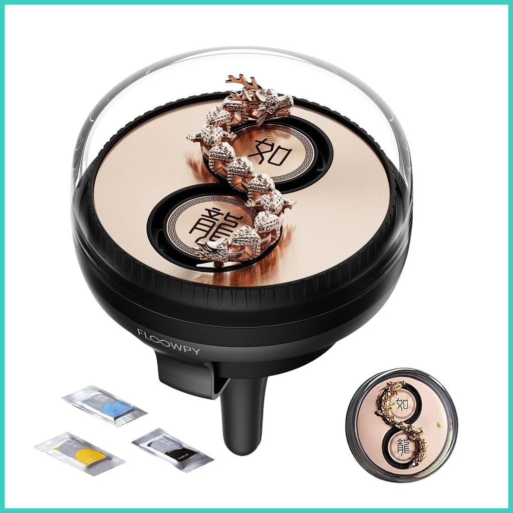 รถอากาศสดชื่นพลังงานลมน้ํามันหอมระเหยอเนกประสงค์แบบไดนามิกหมุนมังกร ...