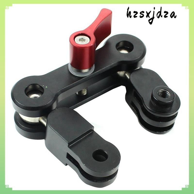 Magic Arm กิจกรรม Connector อลูมิเนียม Dual Head Pivot Action กล้อง 360 ...