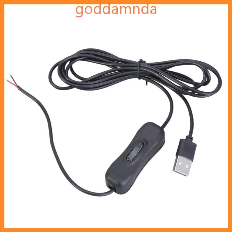 GODD USB C Pigtail 2 แกนสาย USB ชาย 2Pin ลวด DIY Pigtail สาย 5V USB ...