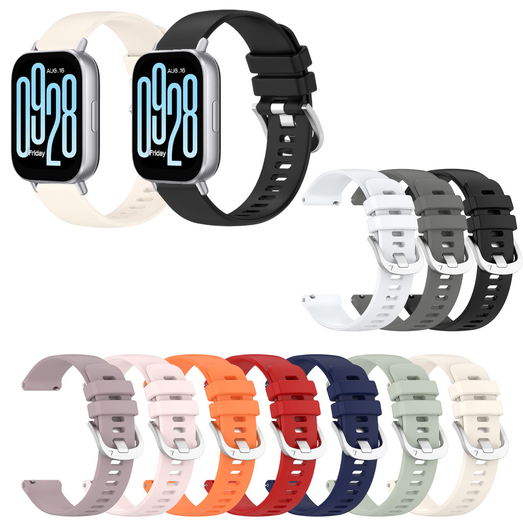 สายรัดซิลิโคนอ่อนนุ่มสําหรับ Redmi Watch 5 Active Sport Replacement ...