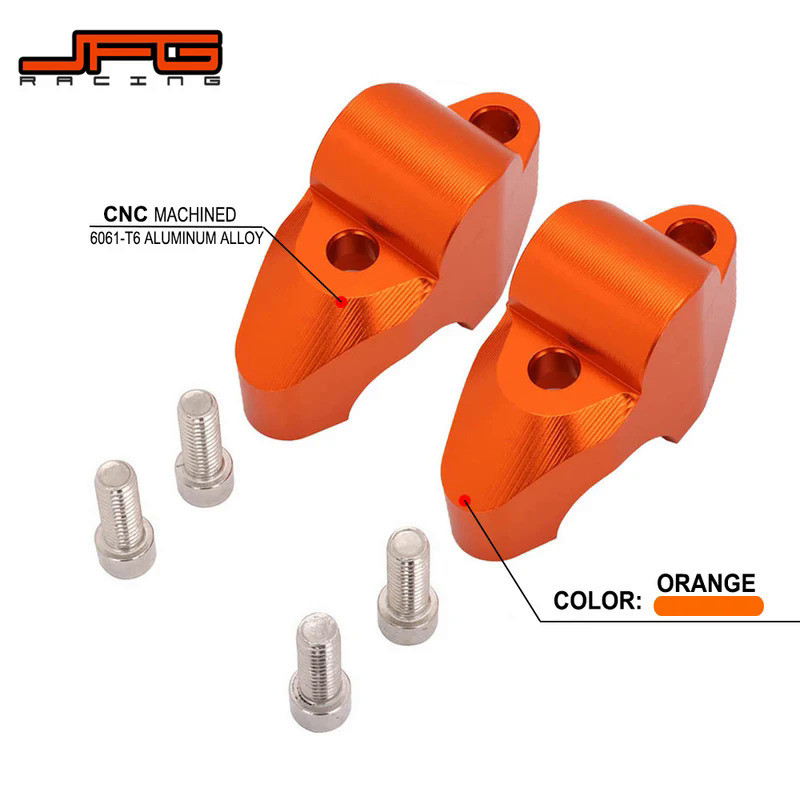 MoMotorcycle CNC Handlebar Extension Risers Mount Lifting Clamp For KTM 1050 1090 1190 1290 ...