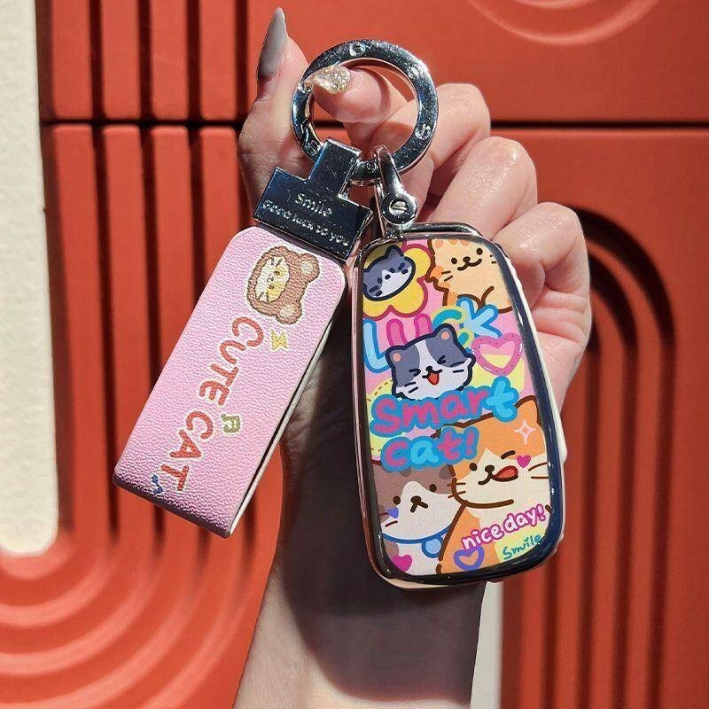 Audi Audi Audi a6l ฝาครอบกุญแจรถ q7 a3 q3 a8 a4l Q5L a7 A4 Q5L A5 Q2 รถรีโมทคอนโทรลกรณีกุญแจหัว ...