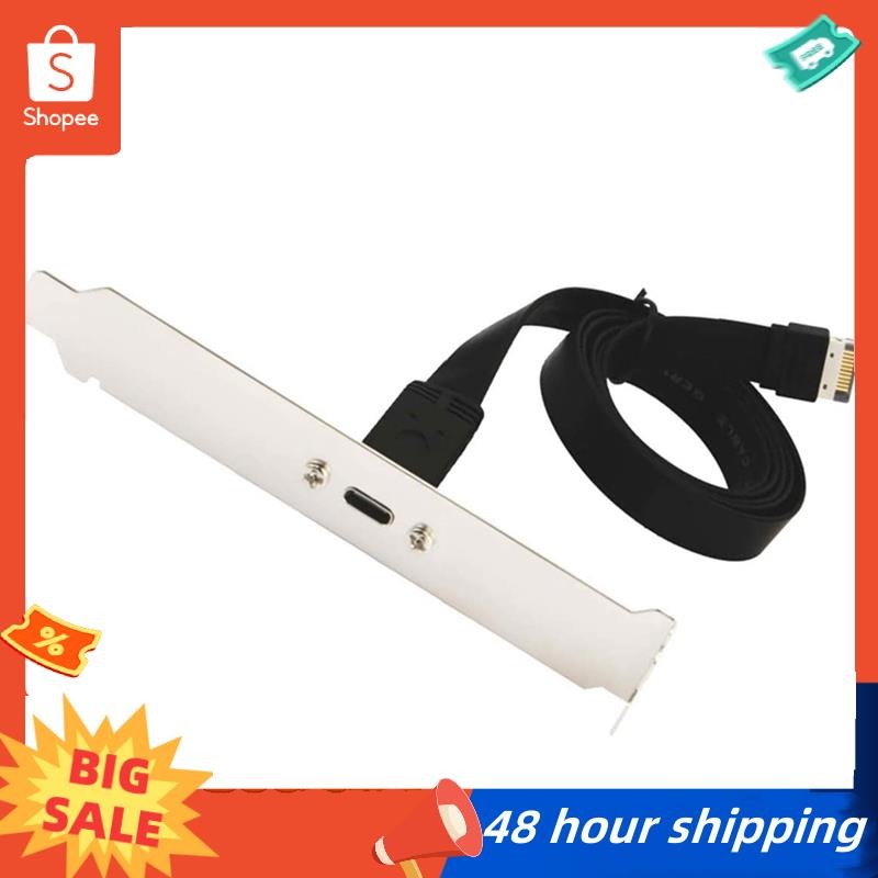 พร้อมสต็อก USB 3.1 Type C Front Panel Header Extension Cable,Type E to ...